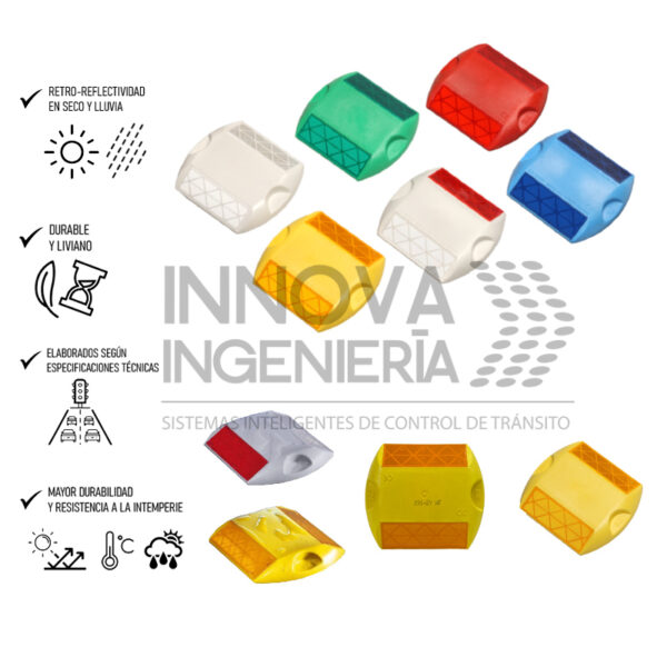 Tachas Reflectivas 3M - Innova Ingeniería y Control
