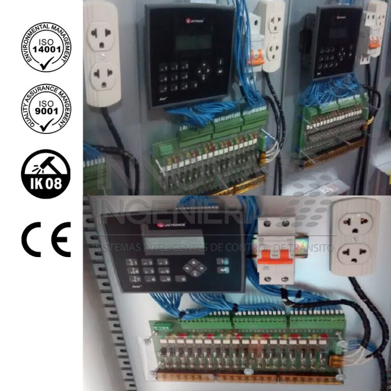 Controlador de Semáforos 05 Fases PLC - Innova Ingeniería y Control